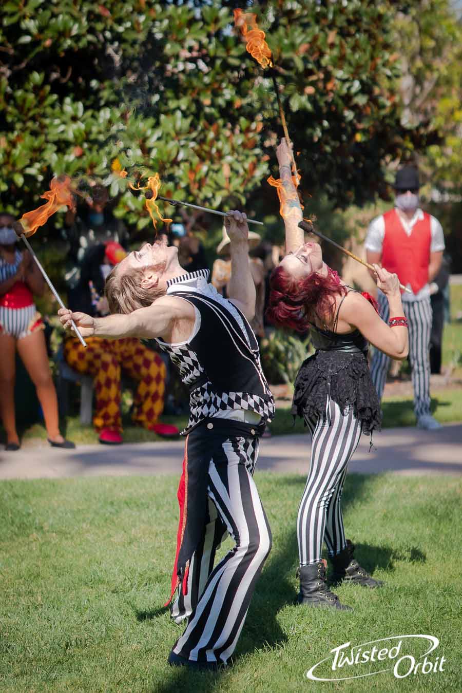 San Diego's Thrilling Fire Performers, Fire Dancers and Fire Eaters